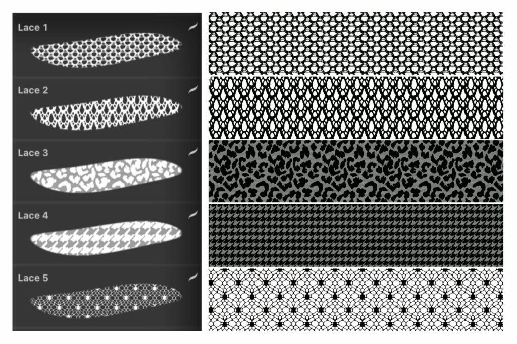 Lace Brushes For Procreate, Seamless Lace Brushes For IPad – MasterBundles