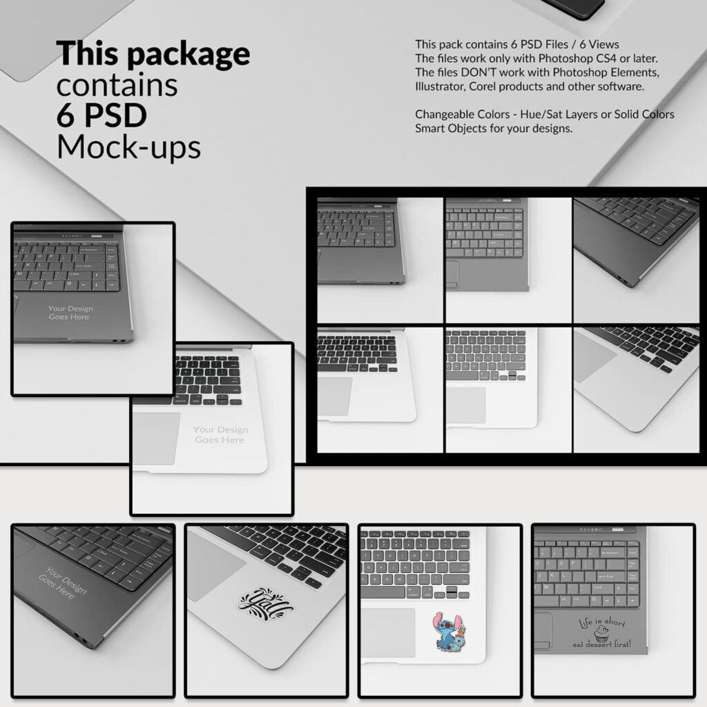 Car Sticker Mockup Set | Master Bundles