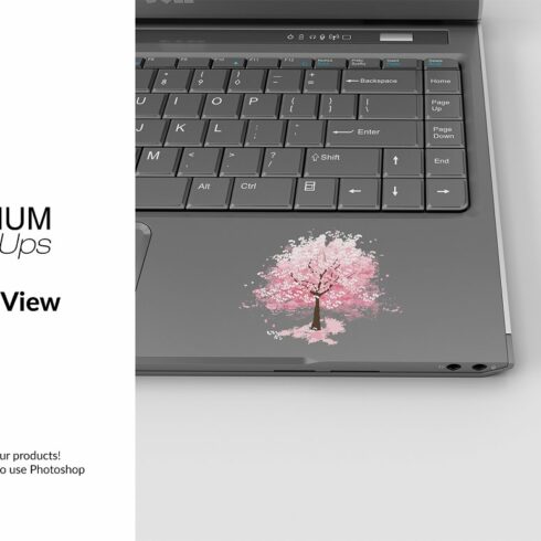 Laptop Sticker Mockup | Master Bundles