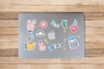 Laptop Sticker Mockup PSD – MasterBundles