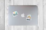 Laptop Sticker Mockup PSD – MasterBundles