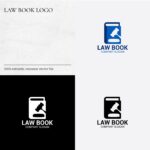 Law Book Logo – MasterBundles