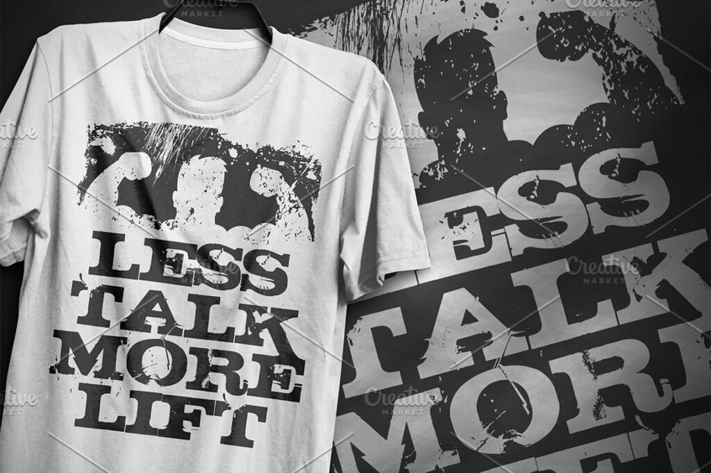 Less talk - Typography Design – MasterBundles