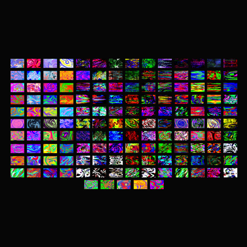 50 Liquid and Glitch Textures - MasterBundles