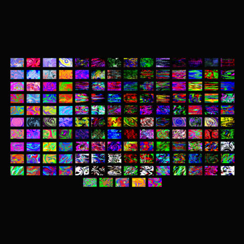 50 Liquid and Glitch Textures - MasterBundles