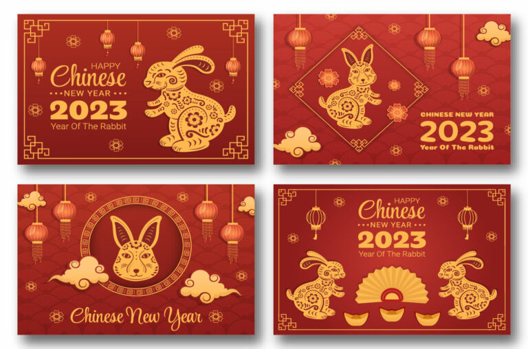 9 Chinese Lunar New Year 2023 Day Illustration - MasterBundles