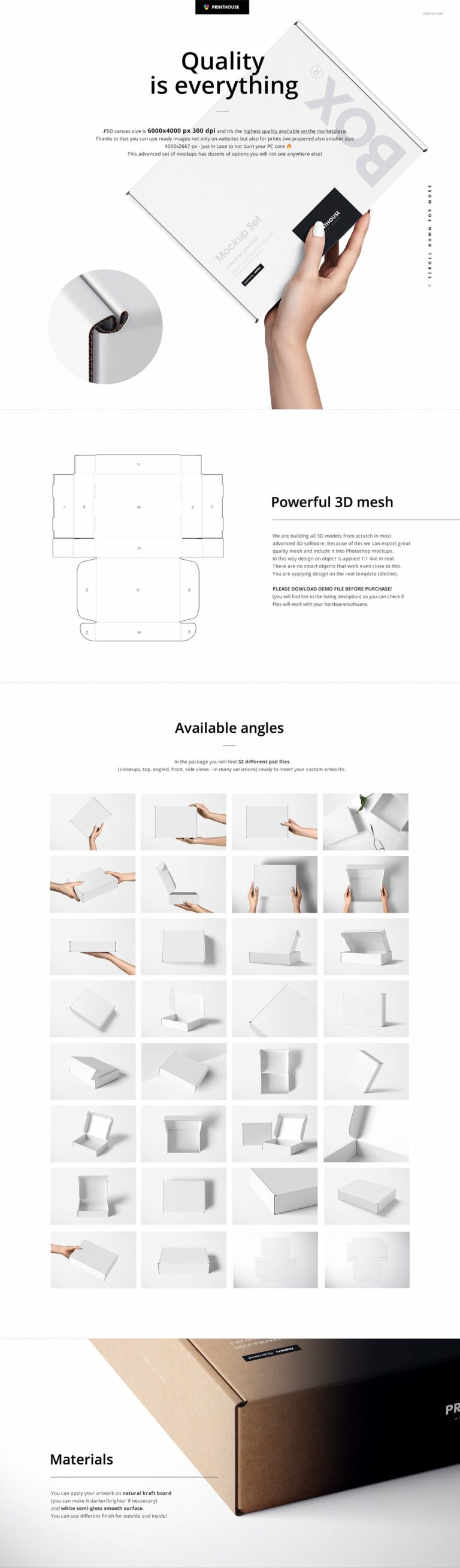 Mailing Box Mockup Bundle – MasterBundles