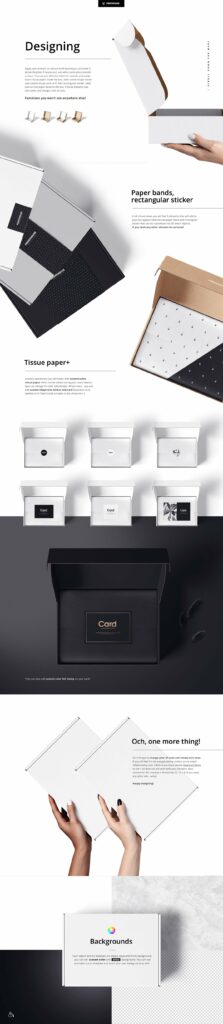 Mailing Box Mockup Bundle – MasterBundles