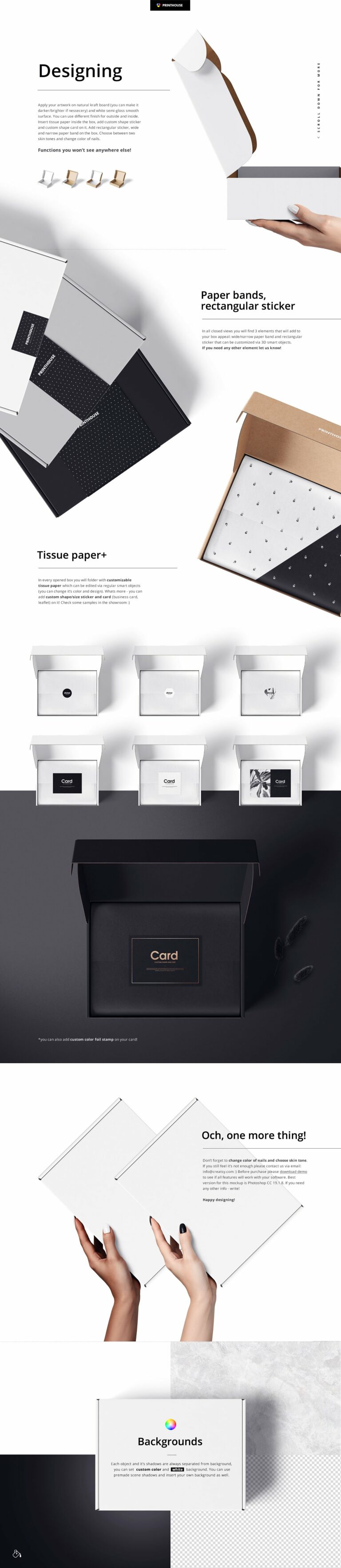 Mailing Box Mockup Bundle – MasterBundles