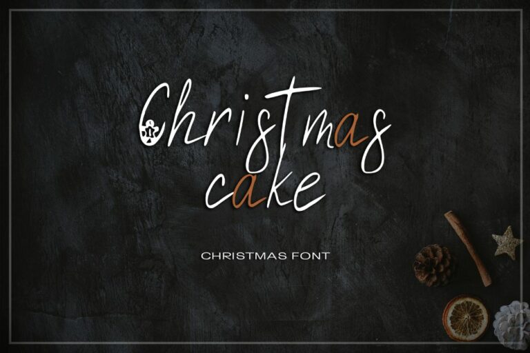 25 Christmas Fonts – MasterBundles