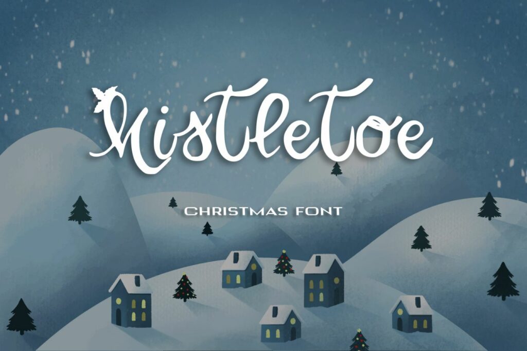 25 Christmas Fonts – MasterBundles