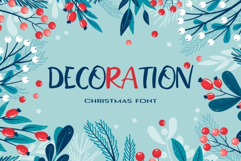 25 Christmas Fonts – MasterBundles