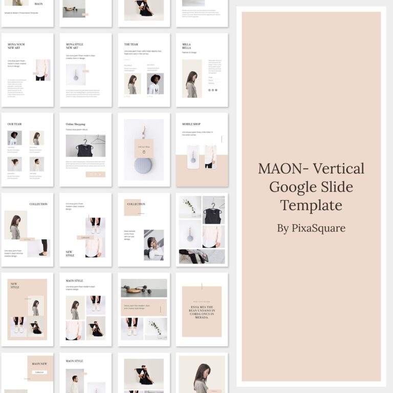 FORM Google Slides Vertical Template | Master Bundles