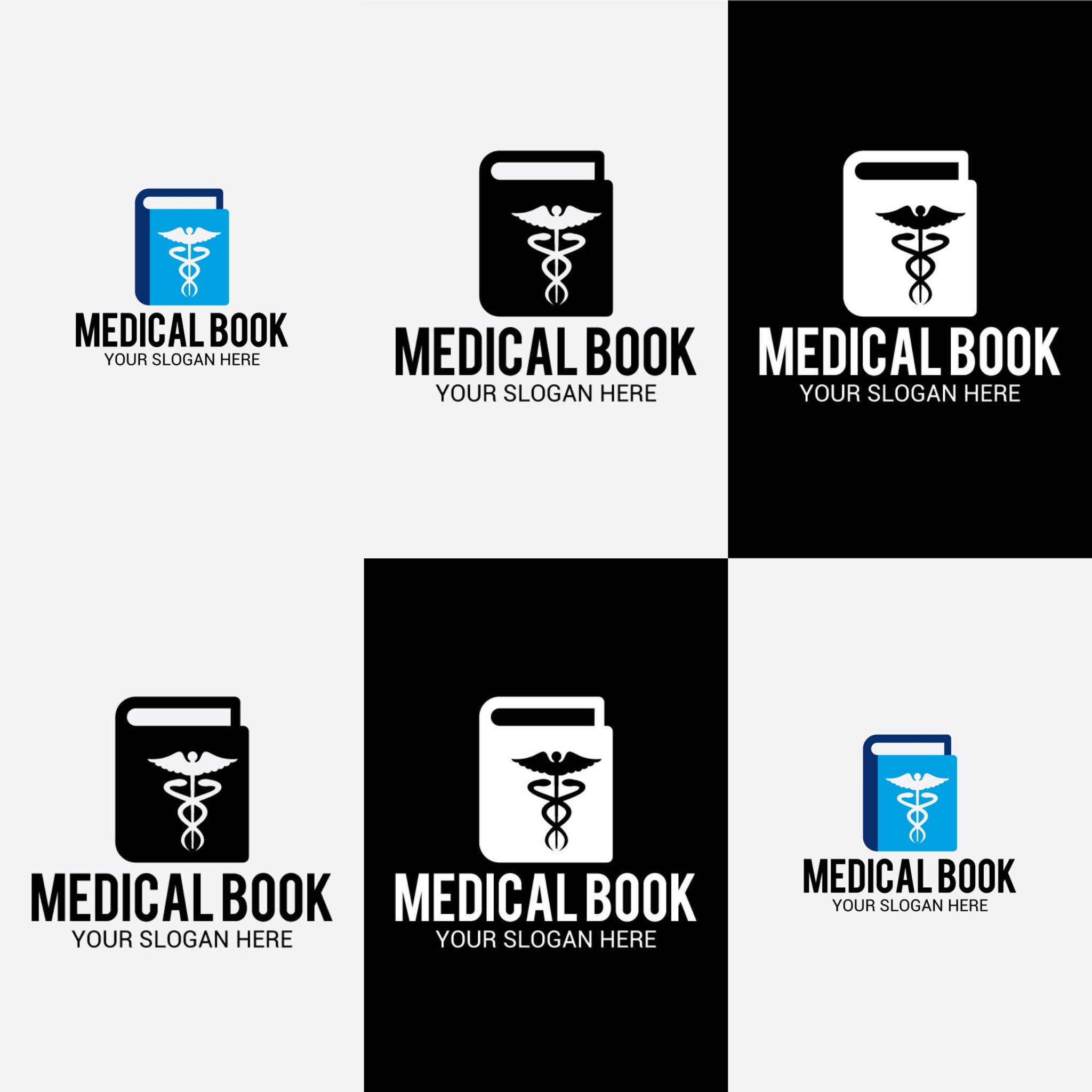 Medical Book Logo – MasterBundles