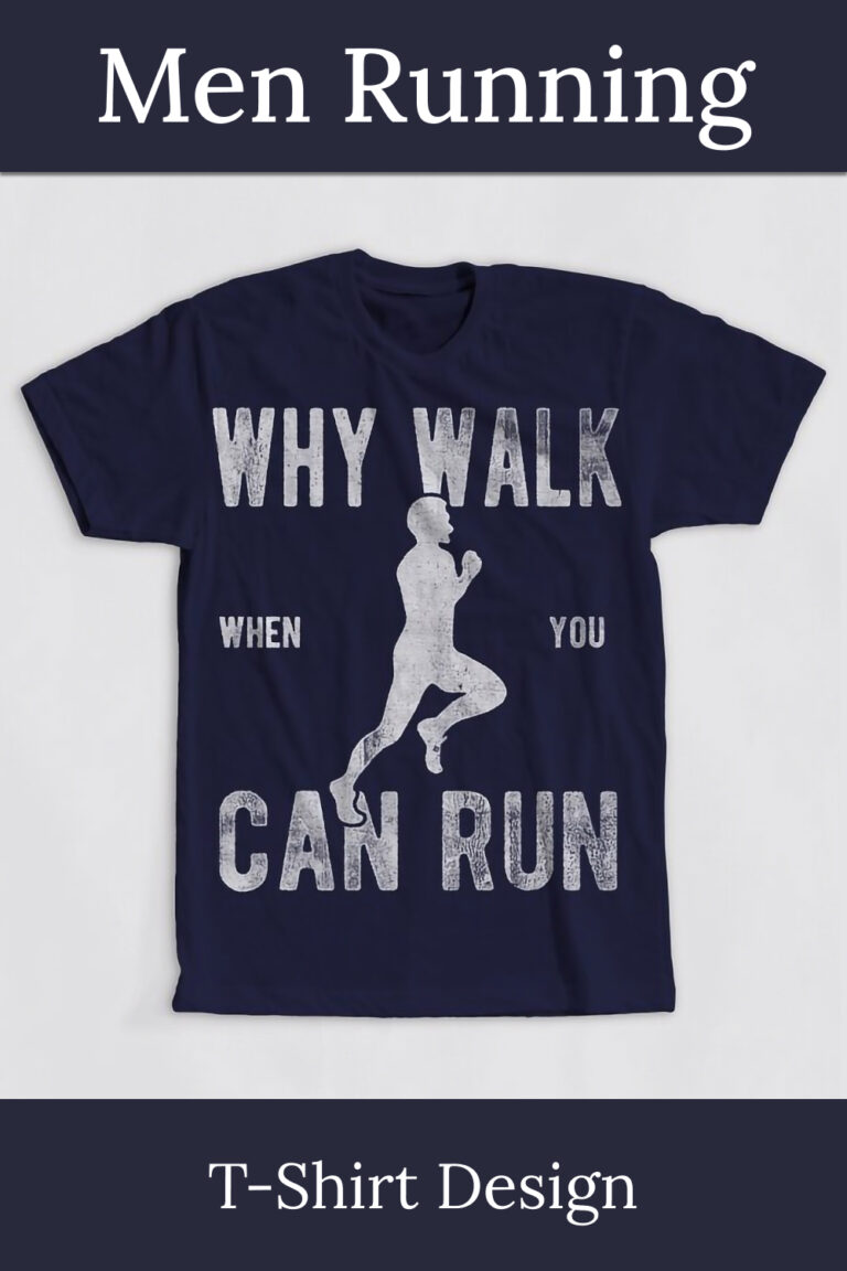 Men Running T-Shirt Design – MasterBundles
