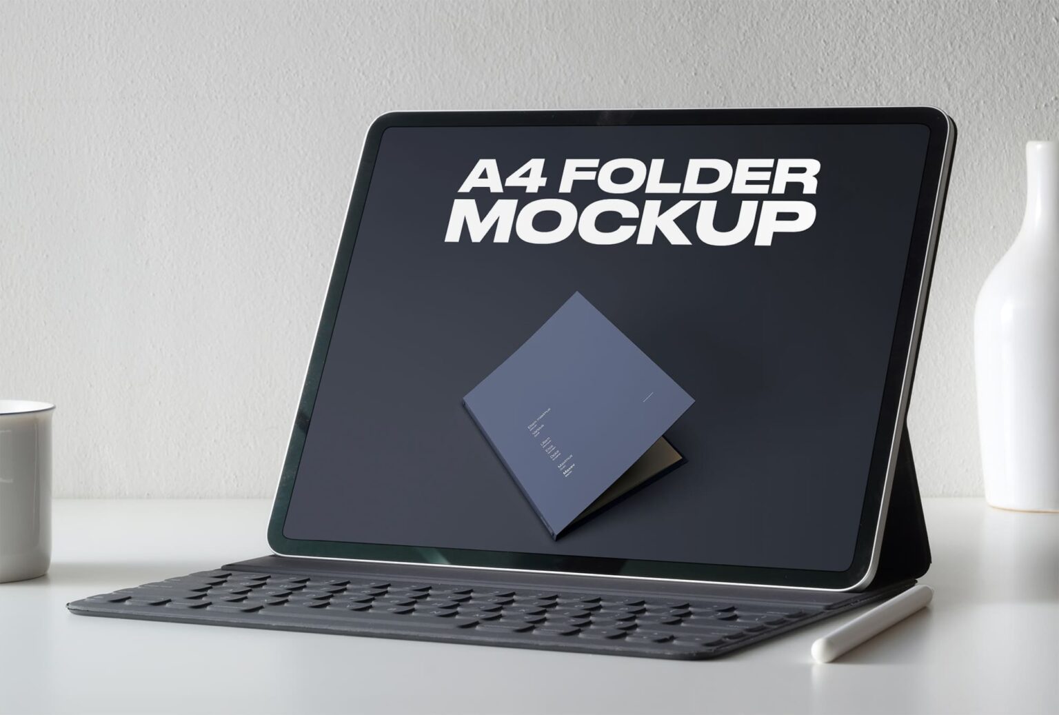 A4 Folder Mockup – MasterBundles