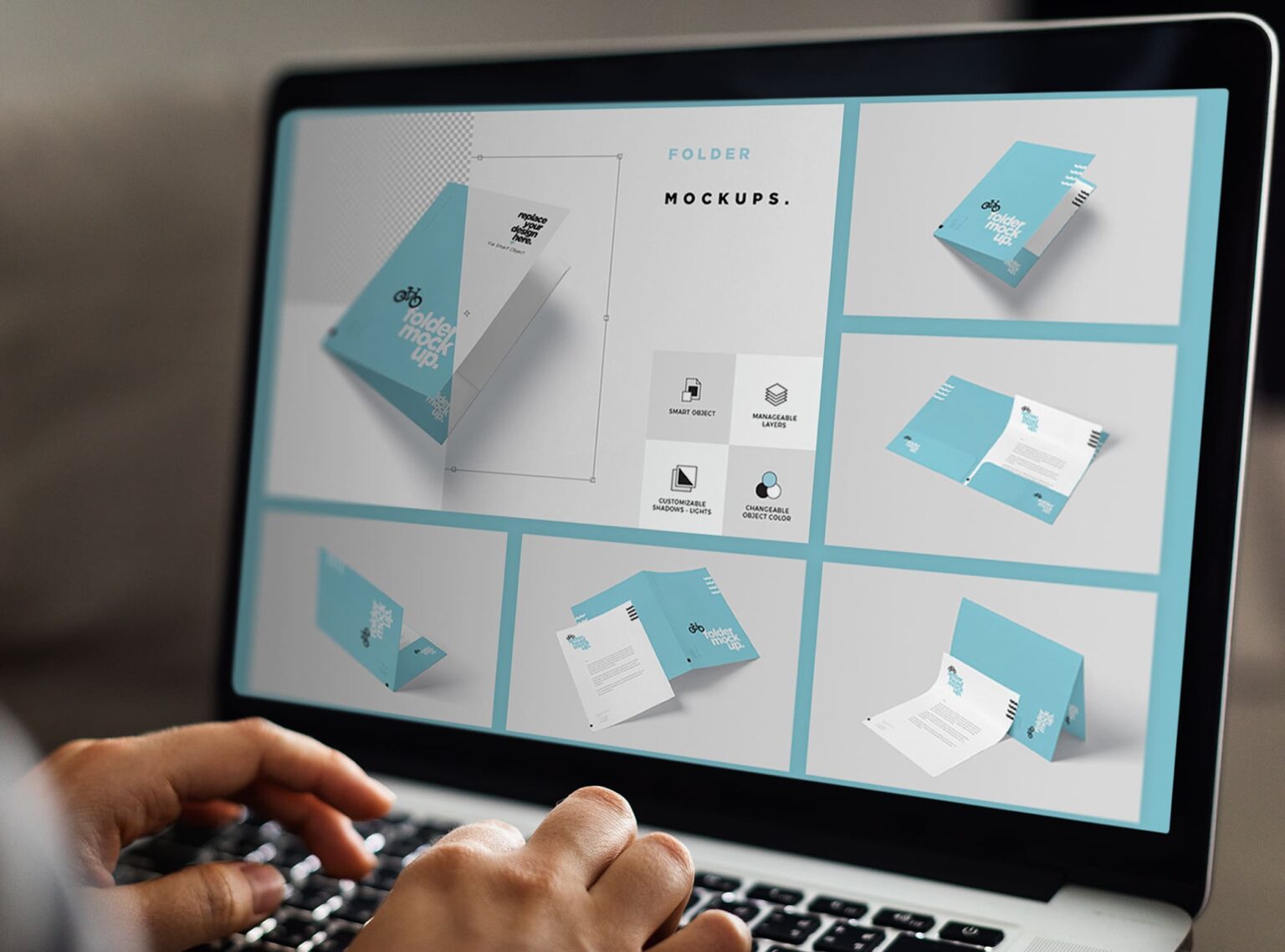 Paper Folder Mockups – MasterBundles