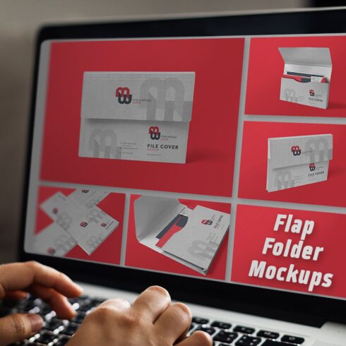 Flap Folder Mockups | Master Bundles