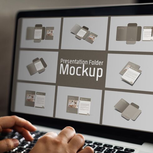 Presentation Folder Mockup | Master Bundles