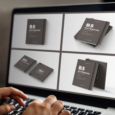 B5 Notebook Mockup | Master Bundles