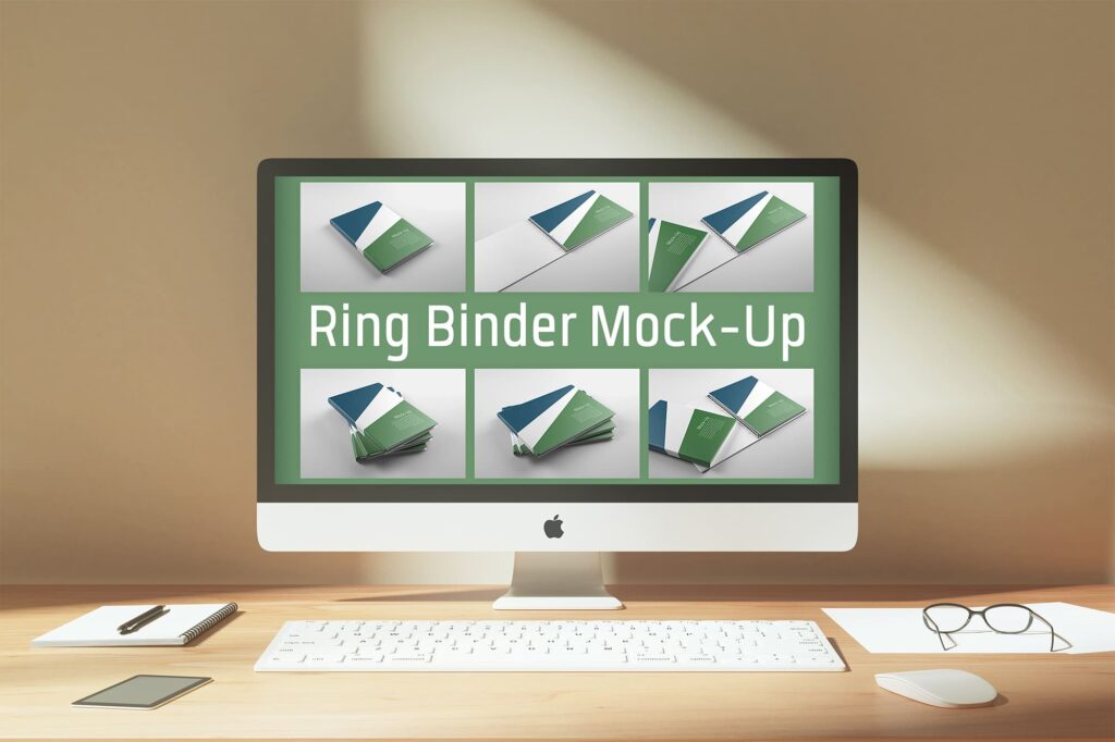 Ring Binder Mock-Up – MasterBundles