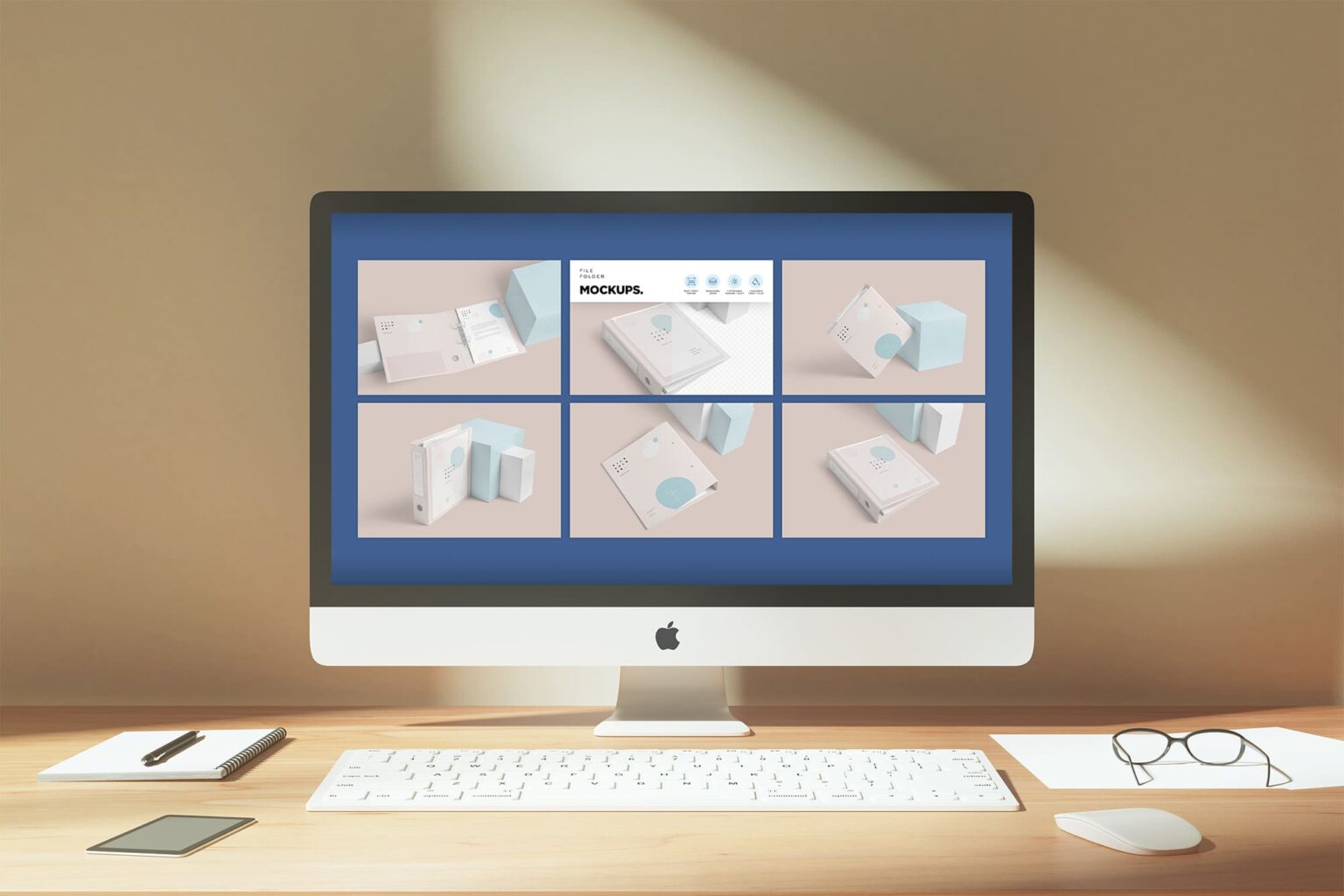 Plastic Crown Box File Folder Mockup – MasterBundles