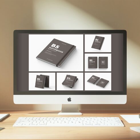 B5 Notebook Mockup | Master Bundles