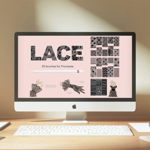 Lace Pattern Procreate Brushes | Master Bundles