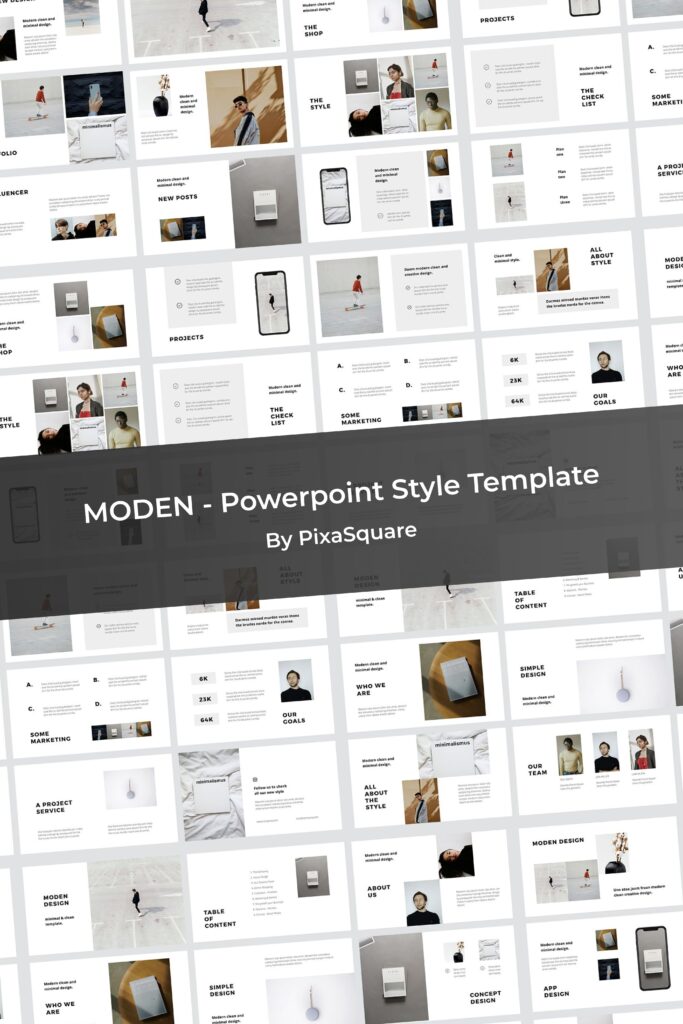 MODEN - Powerpoint Style Template – MasterBundles