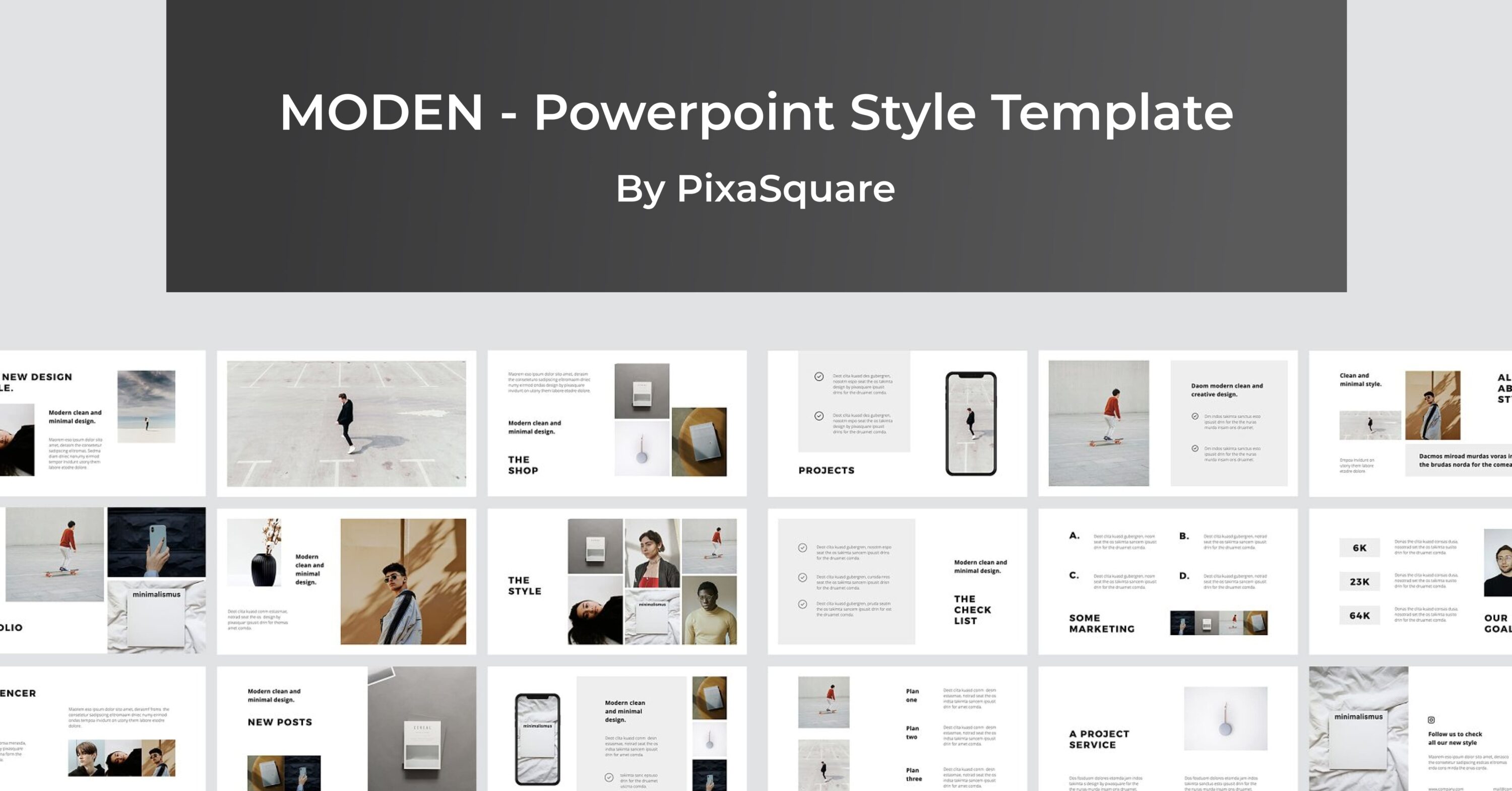MODEN - Powerpoint Style Template – MasterBundles