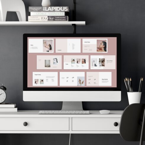 MONA Media Kit Google Slide Template – MasterBundles