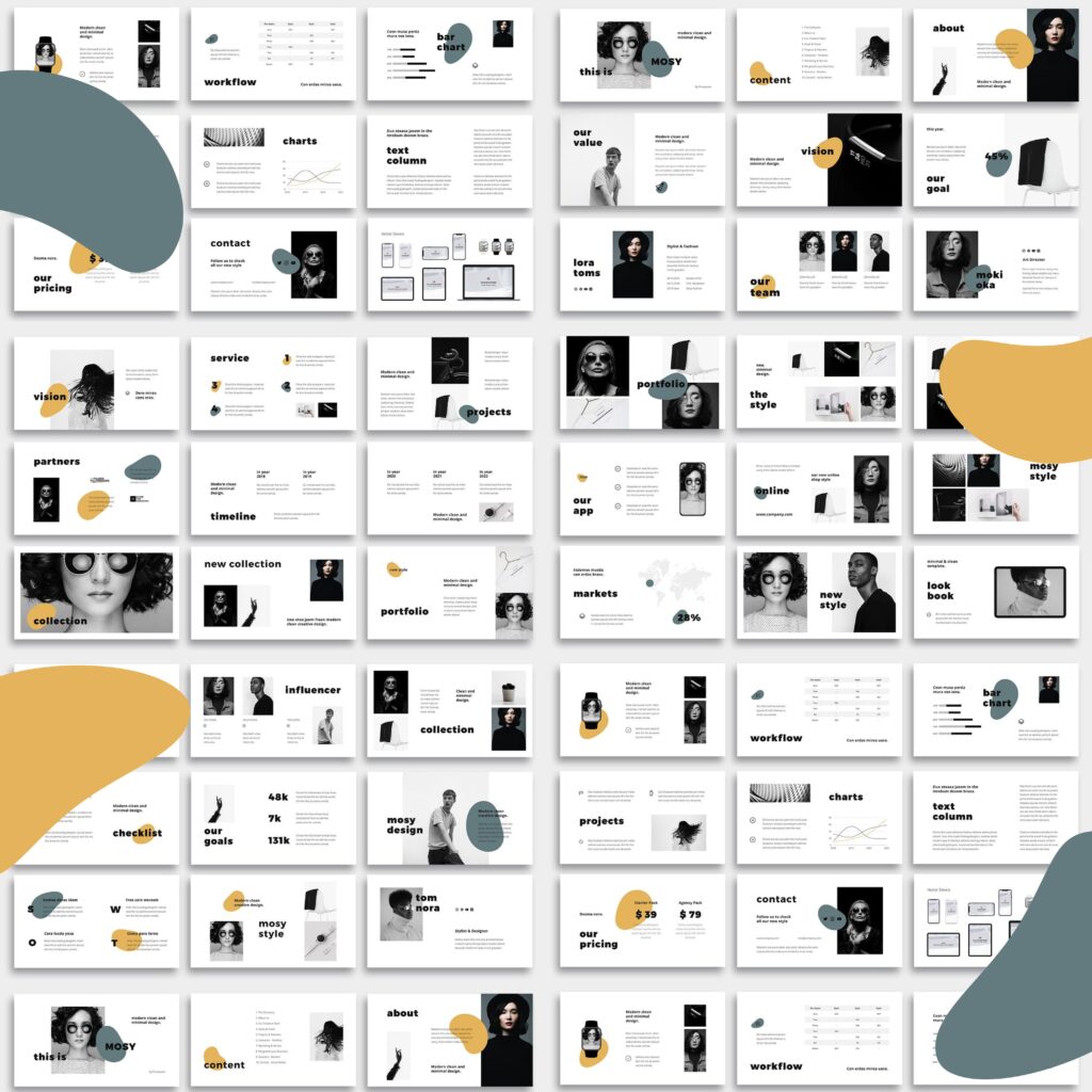 MOSY - Modern Powerpoint Template – MasterBundles