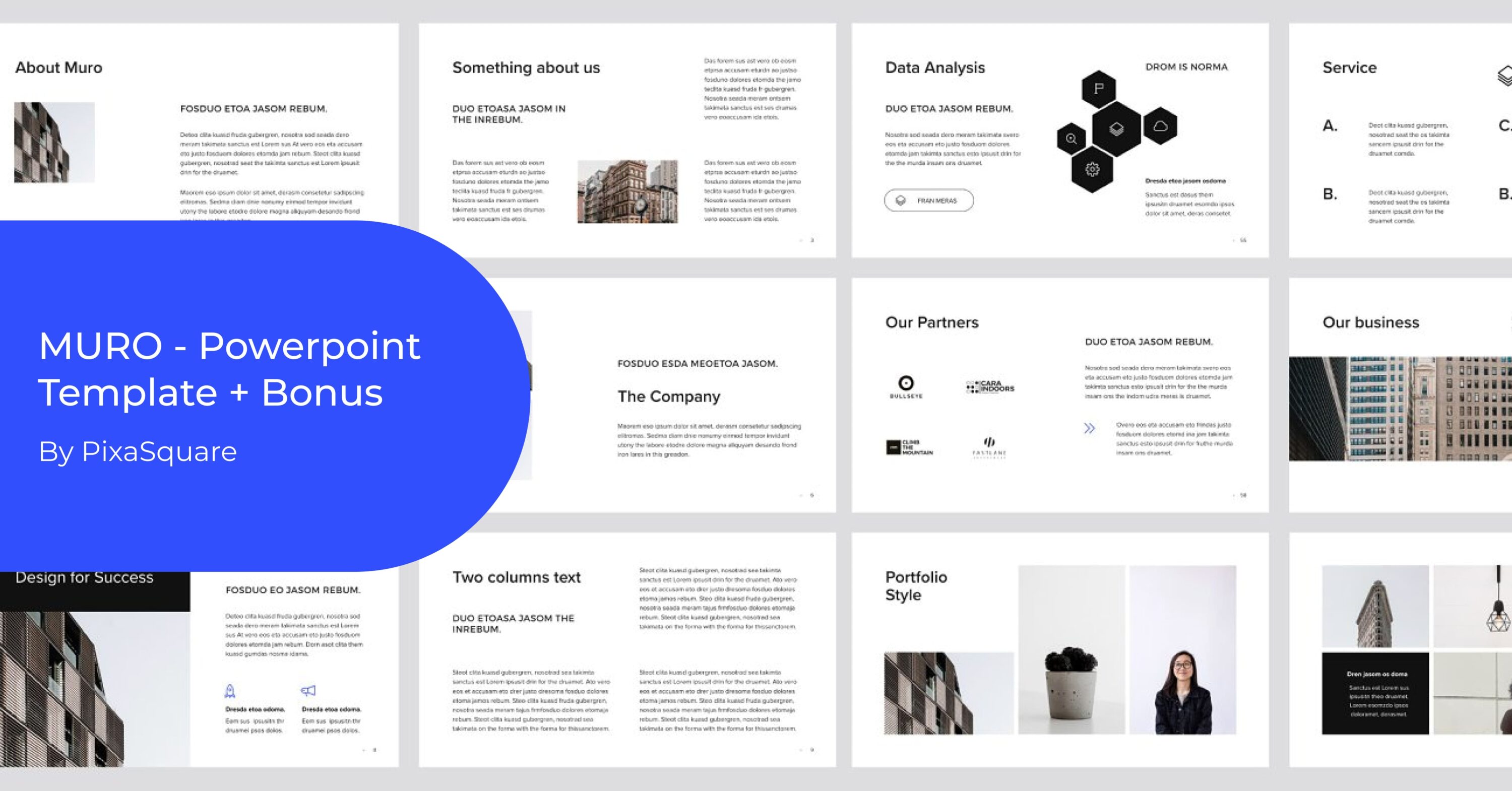 MURO - Powerpoint Template + Bonus – MasterBundles