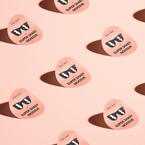 Noissue Stickers Mockup Bundle | Master Bundles