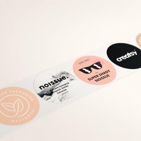 Noissue Stickers Mockup Bundle | Master Bundles