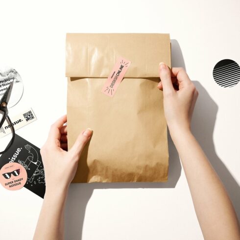 Noissue Stickers Mockup Bundle | Master Bundles