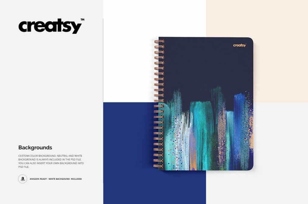 Notebook Mockup Set (Square Holes) – MasterBundles