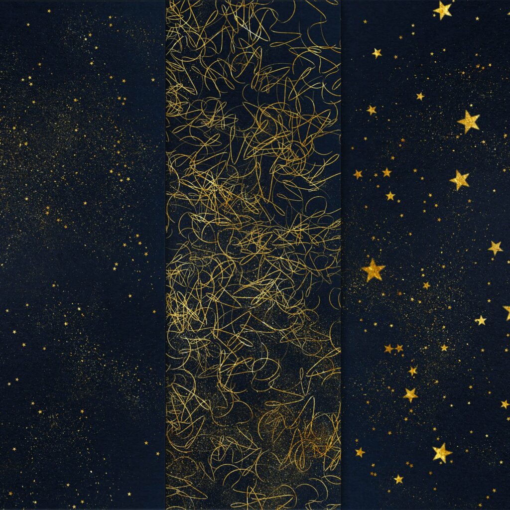 Starry Night Digital Paper – MasterBundles