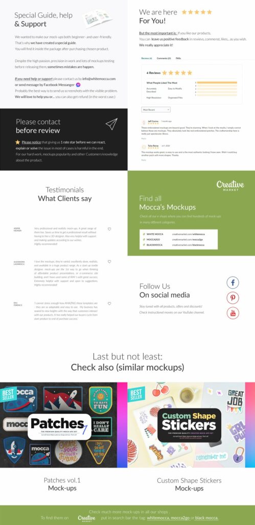 One Click Sticker Creator 7Xmock-Up – MasterBundles