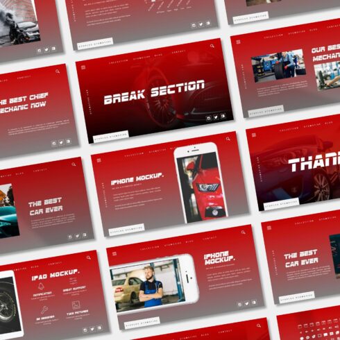 OTOPLUS Google Slide Template – MasterBundles