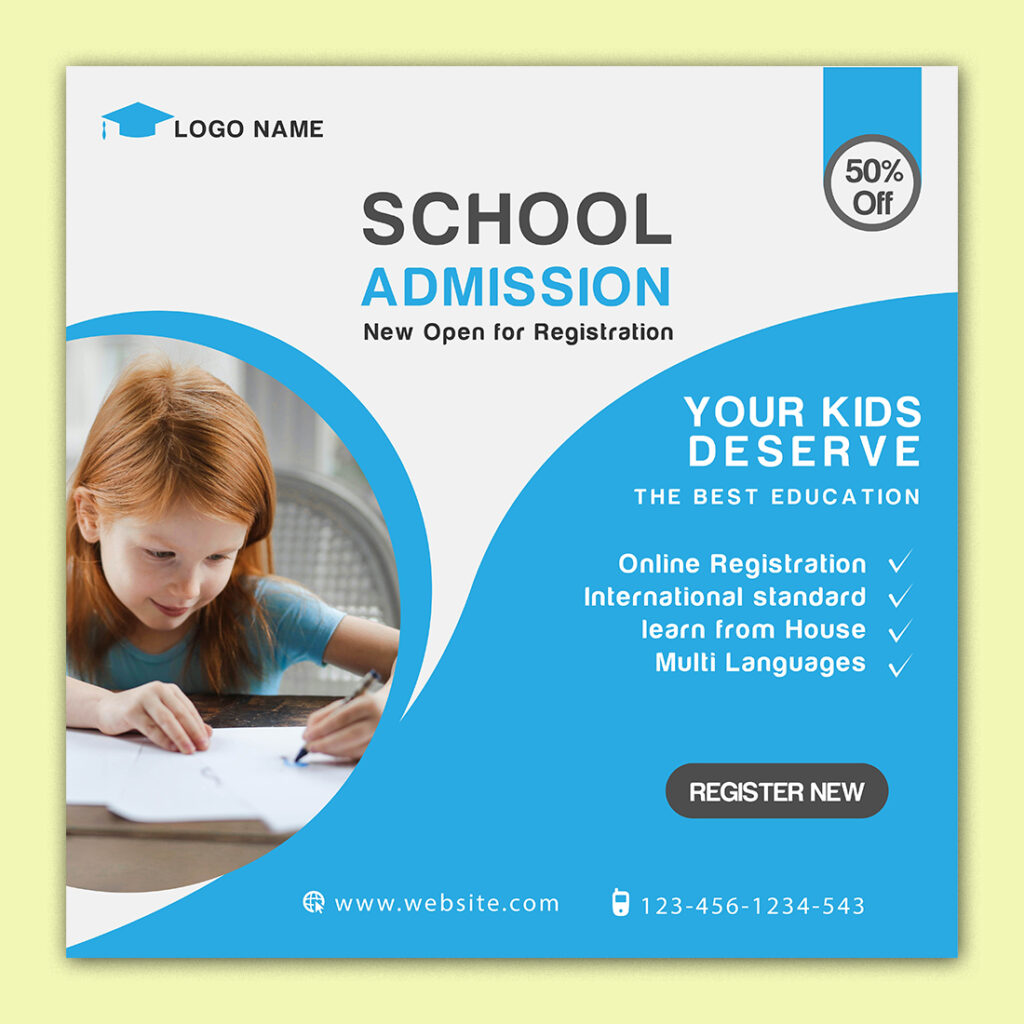 Social Media 4 Facebook & Instagram Editable Adobe illustrator post ...