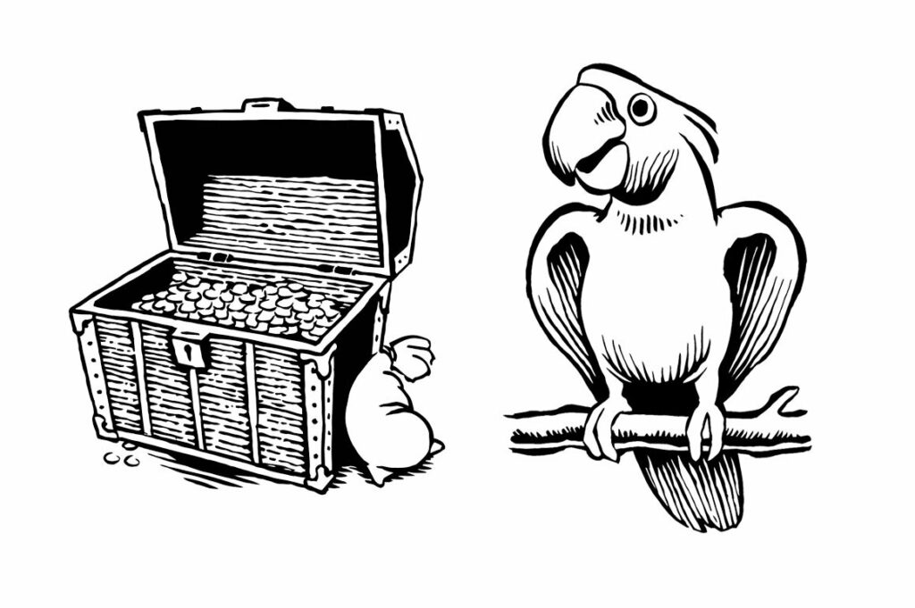 Pirates Line Art Illustrations – MasterBundles