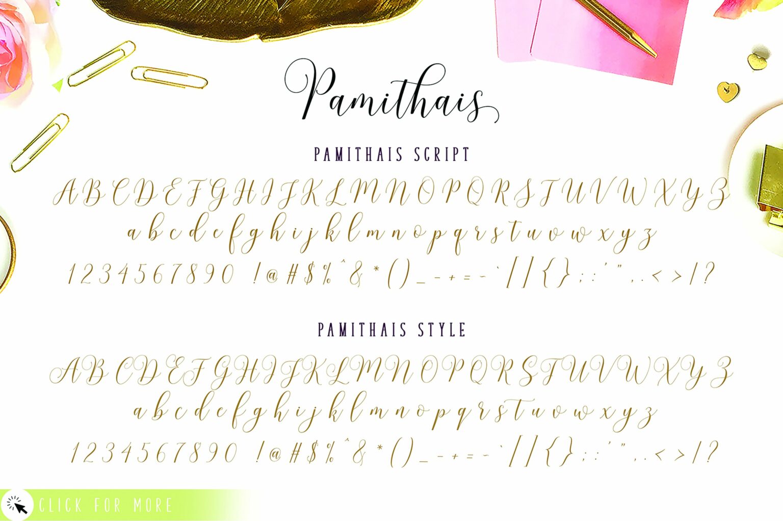 New Pamithais Script Classic Font – MasterBundles