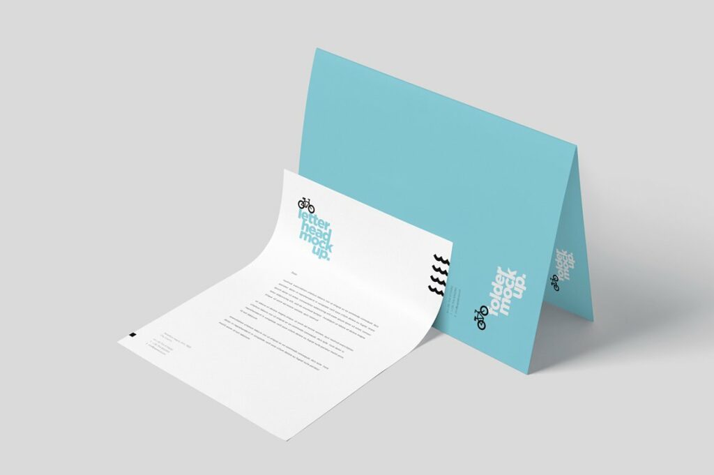 Paper Folder Mockups – MasterBundles