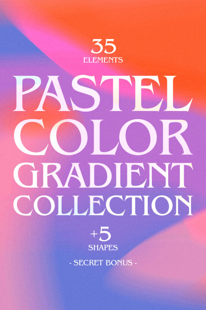35 Pastel color gradients collection - MasterBundles