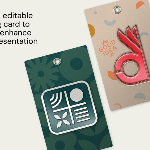 Patch + Pin + Sticker Mockup Combo | Master Bundles