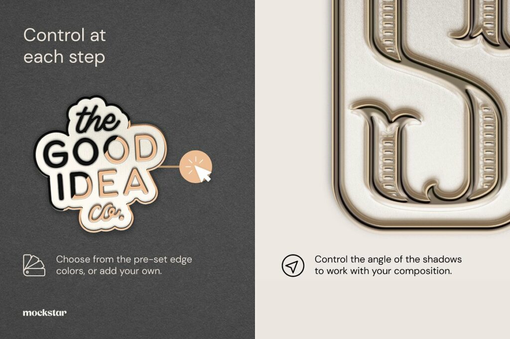 Patch + Pin + Sticker Mockup Combo – MasterBundles