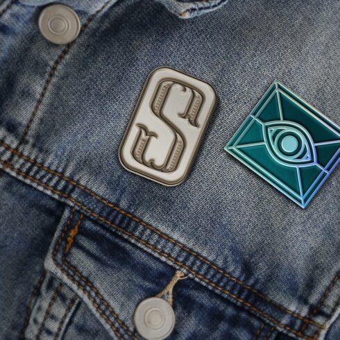 Patch + Pin + Sticker Mockup Combo | Master Bundles