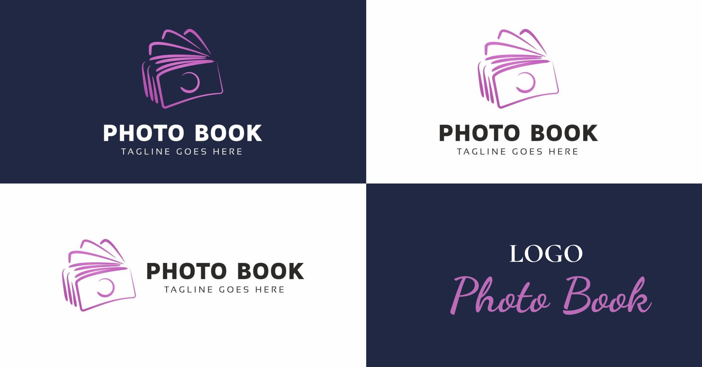Photo Book Logo – MasterBundles
