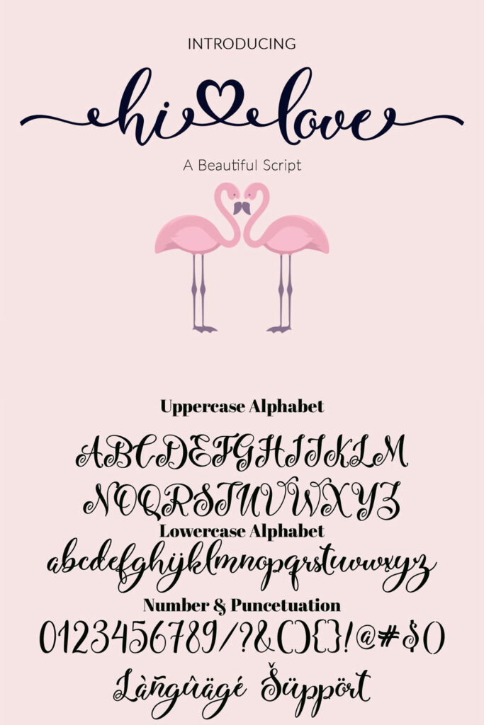 Hi Love - MasterBundles